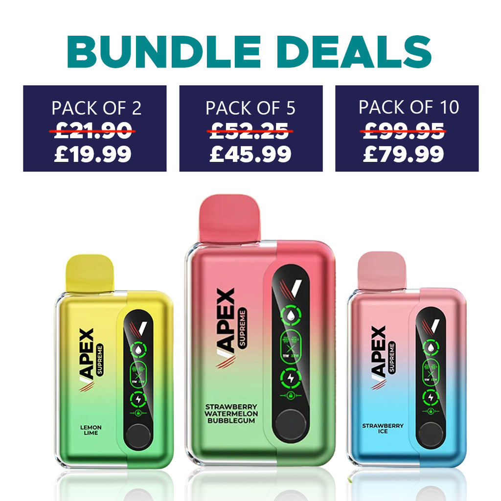 Vapex Supreme 25000 Puffs Disposable Vape Starting at £11.25