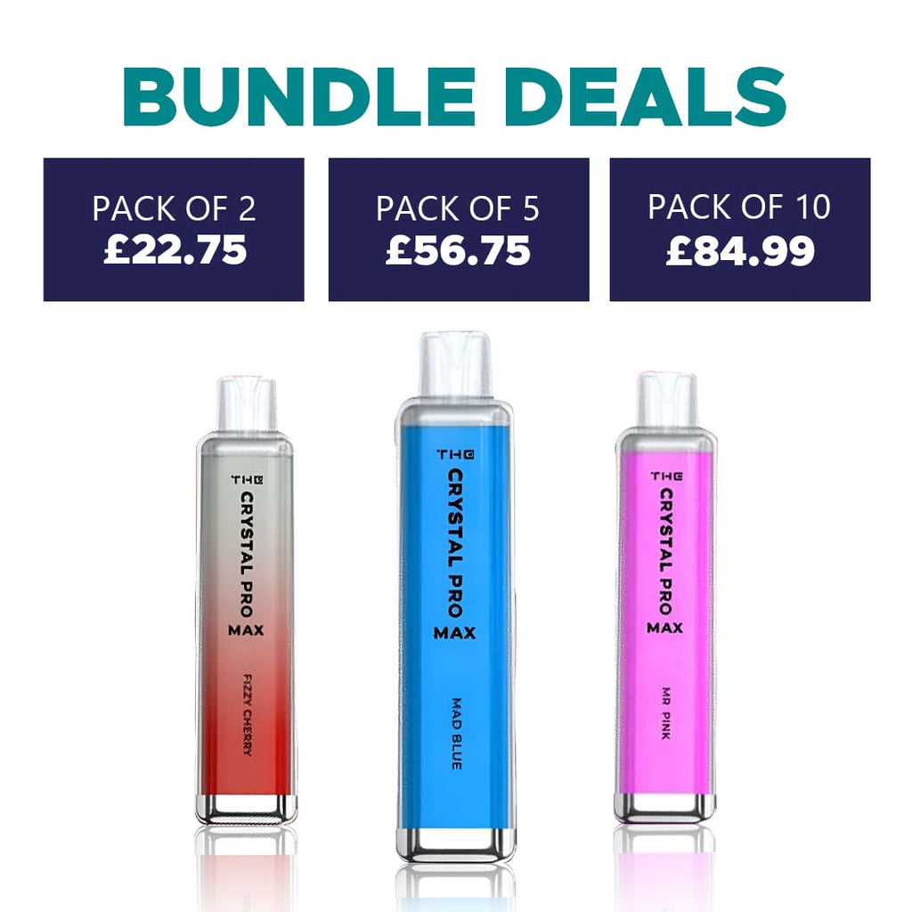 Crystal Pro Max 4000 Puffs Disposable Vape £10.99 | 10 for £79.99