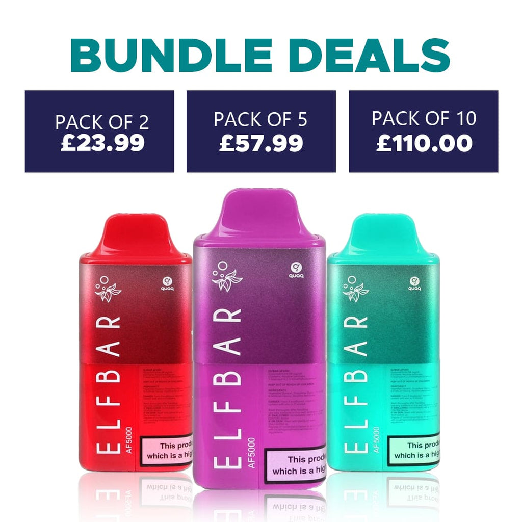 Elfbar AF5000 Puffs Disposable Vape for £12.49