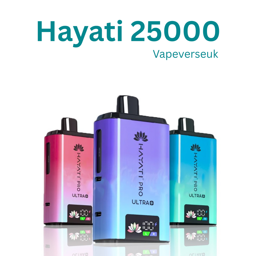Hayati Pro Ultra Plus 25000 Prefilled Pod Kit | £9.95 Only