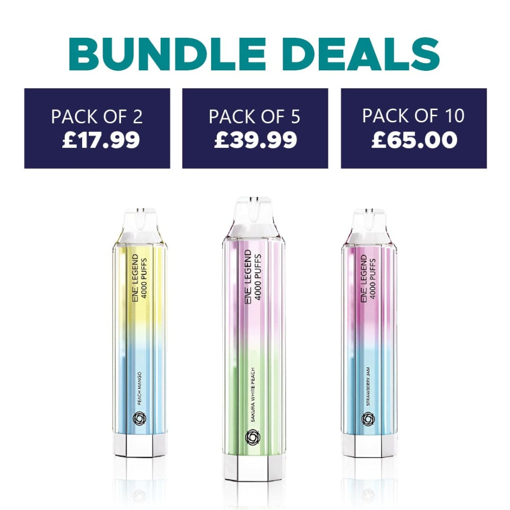 ENE Legend 4000 Puffs Disposable Vape | Any 10 For £65!