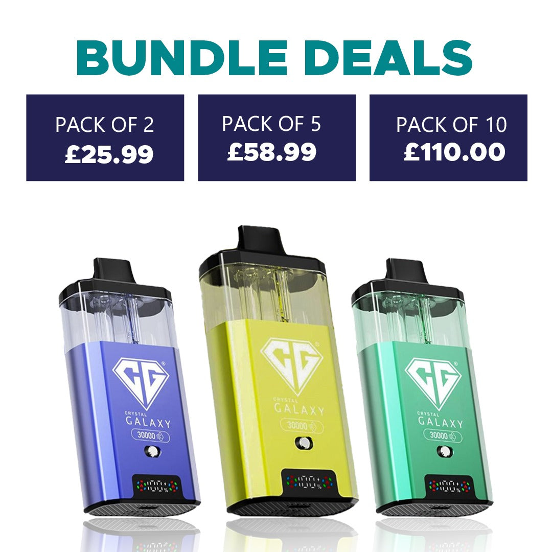 Crystal Galaxy Focus 2 30k, 30000 Puffs Prefilled Pod Vape Kit - Summer ...