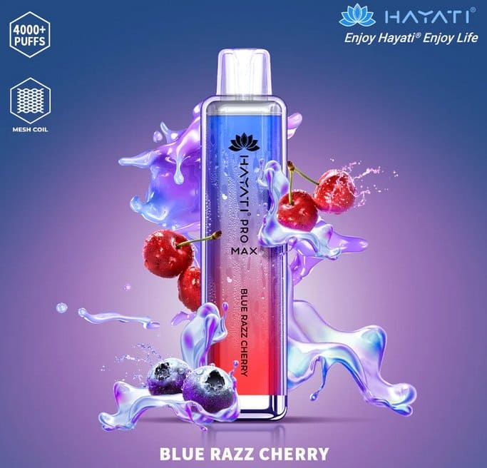 Hayati Pro Max 4000 Puffs Disposable Vape £11.25 | 10 for £84.99.