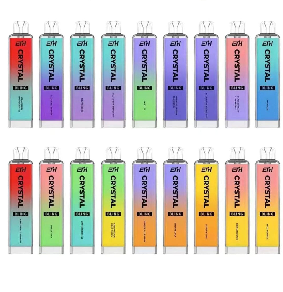 Eth Crystal Bling 6000 Disposable Vape - starting at £6.99 Only